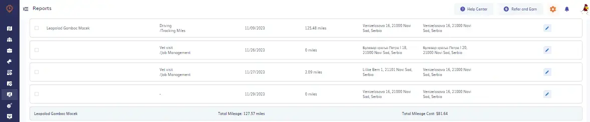 Timeero - How to Charge Mileage to Customers? - Timeero
